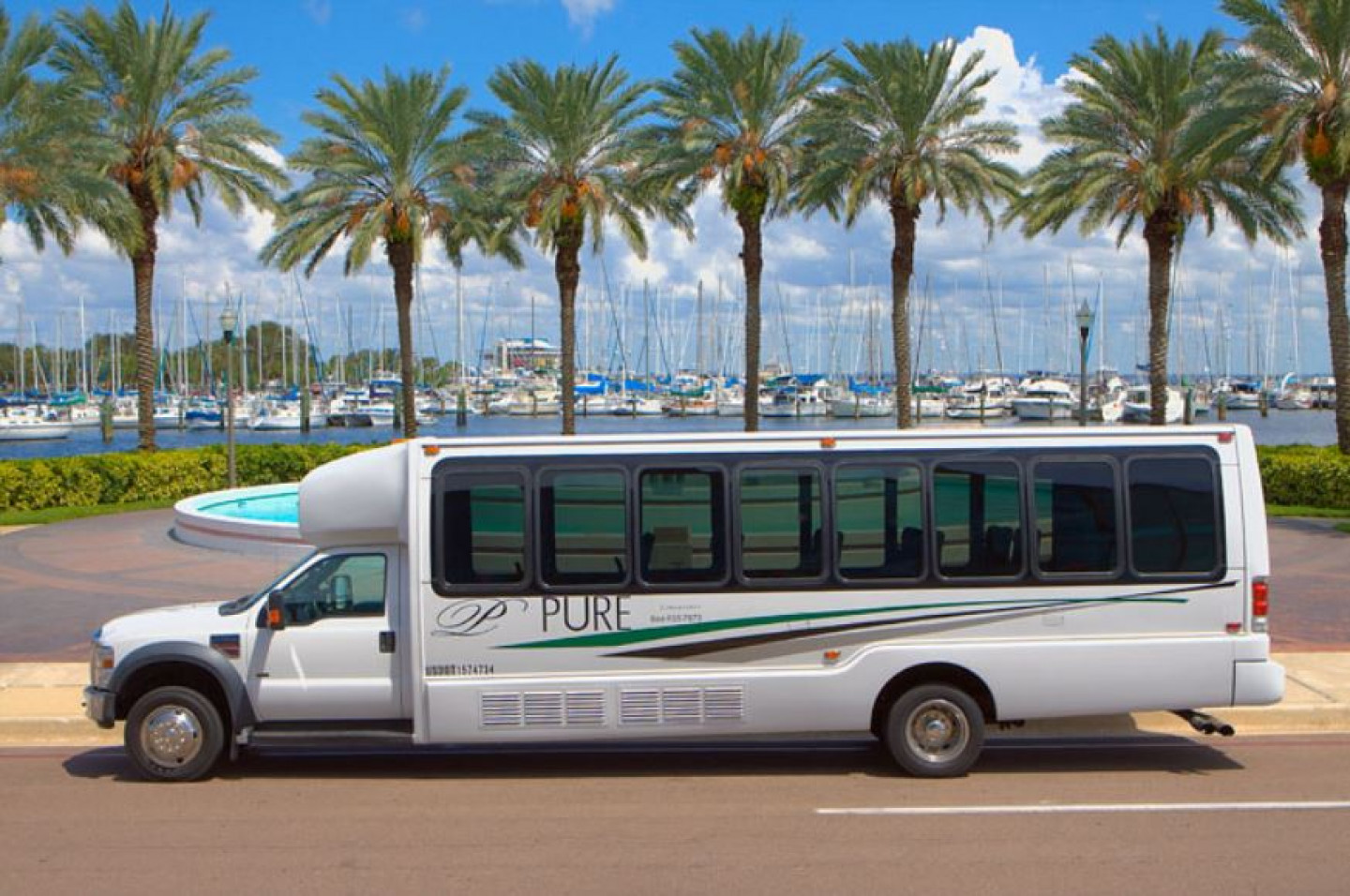Transportation Bus: Tampa, St Petersburg, FL: Pure Limousines